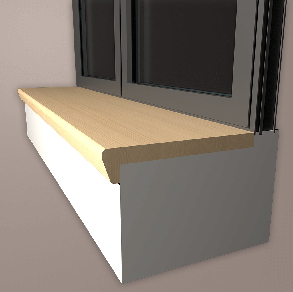 Pine Windowsill with Nosing | Skirting Boards Direct